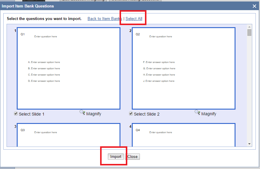 Using STAAR Answer Keys and Mock STAAR Item Banks – Help Categories