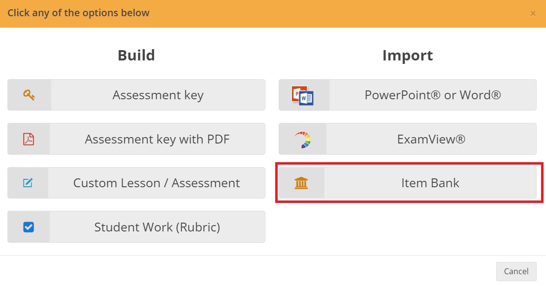 Using STAAR Answer Keys and Mock STAAR Item Banks – Help Categories
